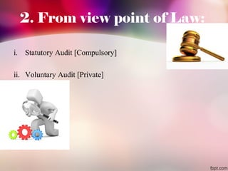 Unit 2 Types of Auditing | PPT