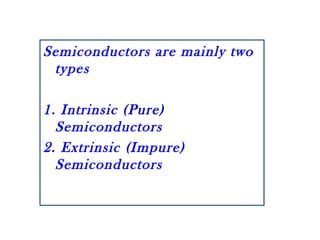 Unit 2 semiconductors | PPT