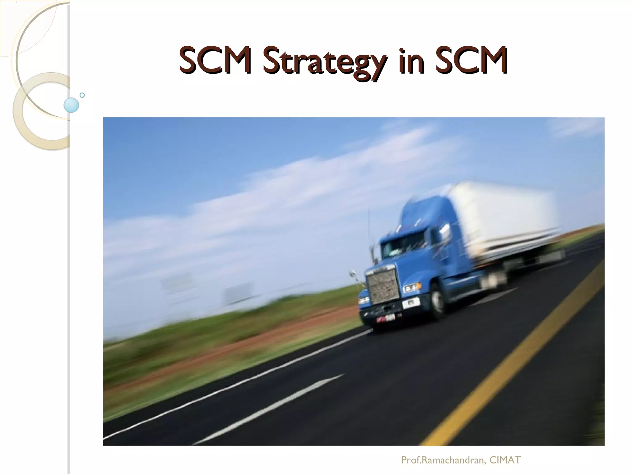 Unit 2 SCM Strategy | PPT