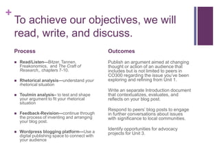 Unit 2 Introduction | PPT