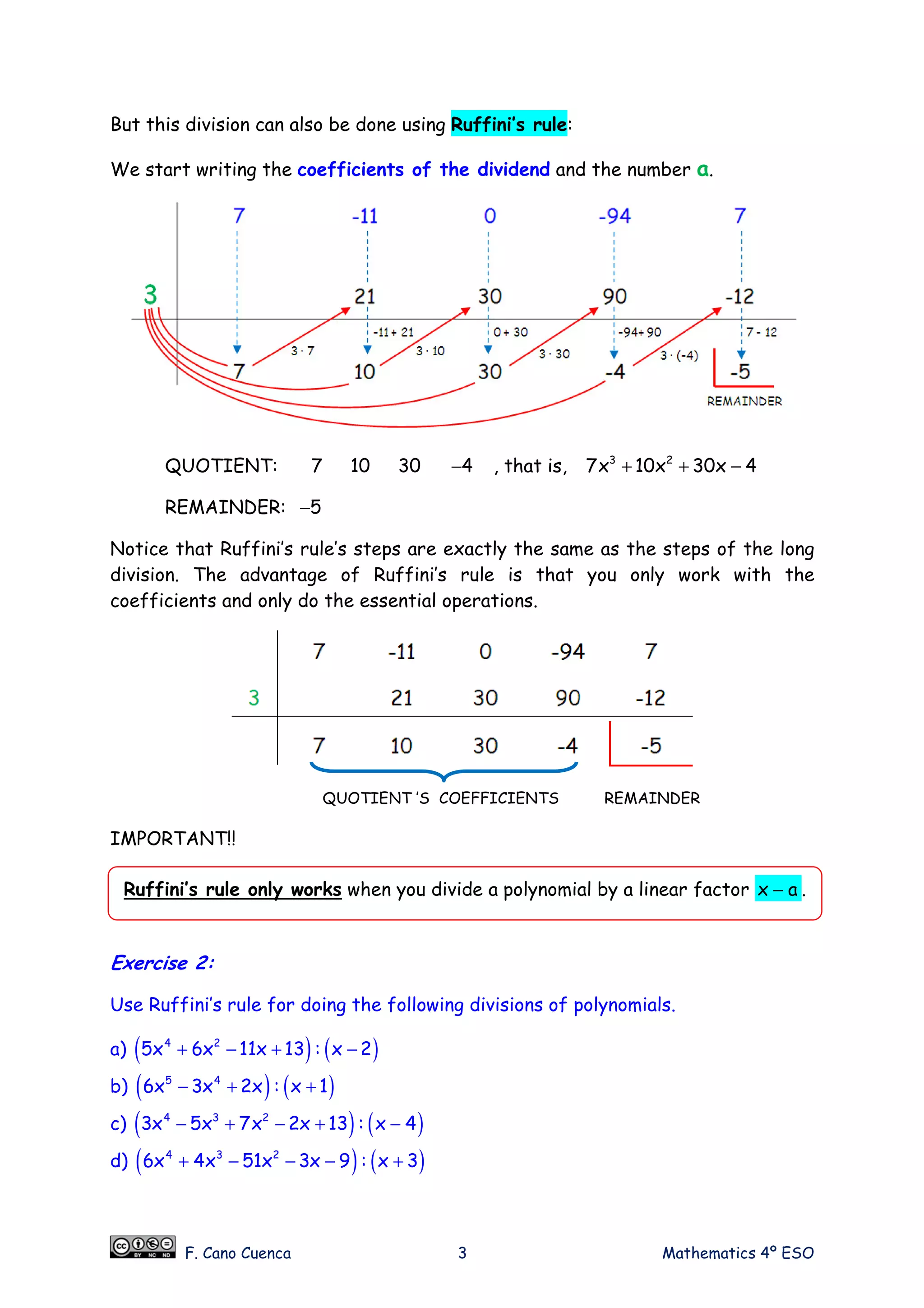 Unit2.polynomials.algebraicfractions | PDF | Physics | Science