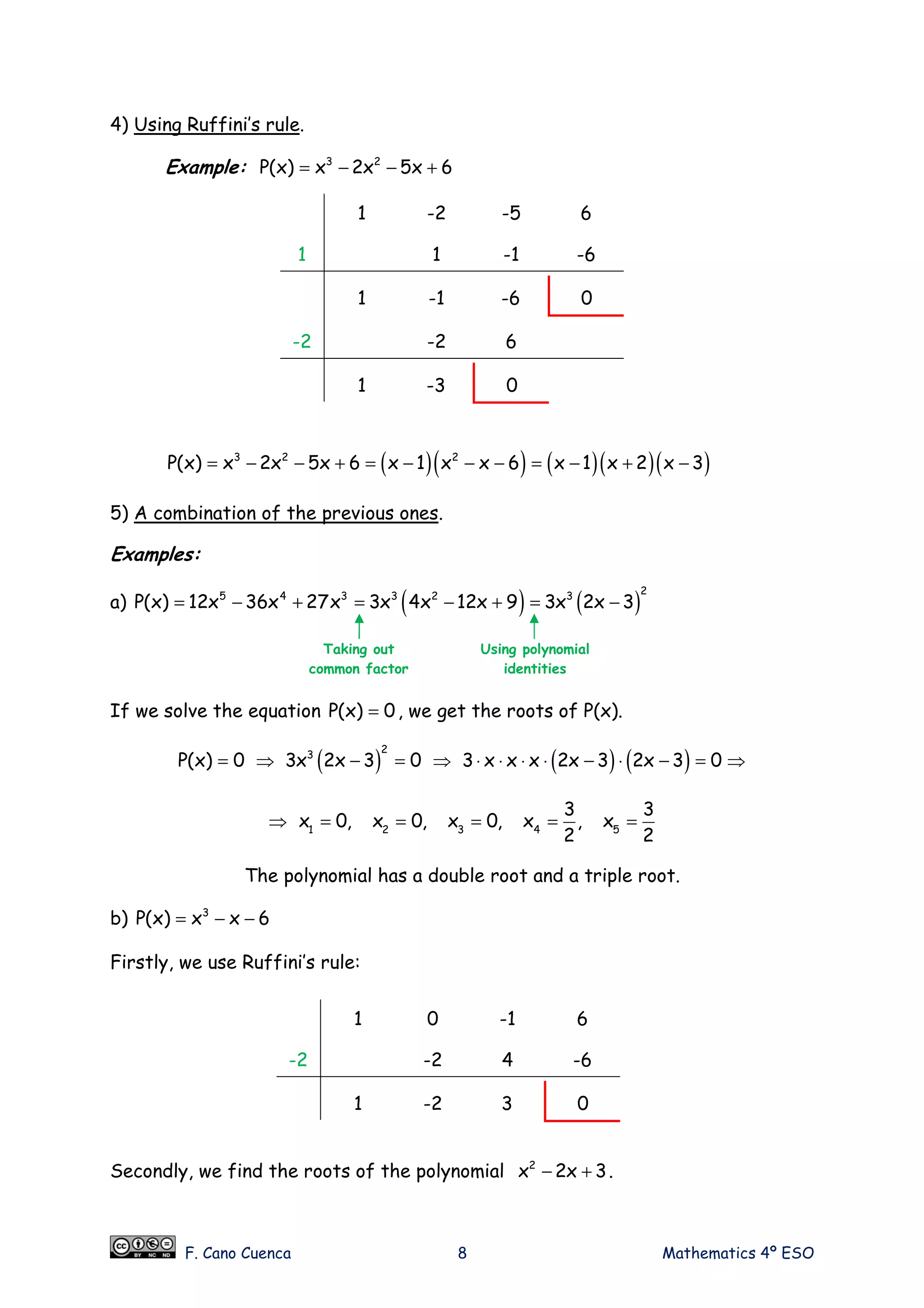 Unit2.polynomials.algebraicfractions | PDF | Physics | Science