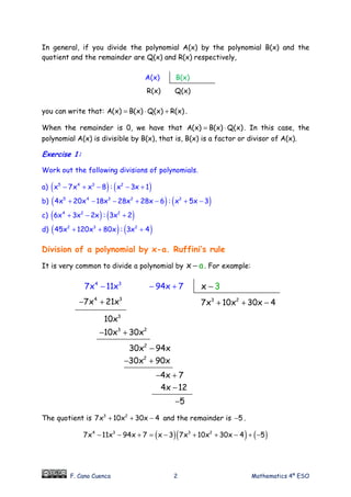 Unit2.polynomials.algebraicfractions | PDF | Physics | Science