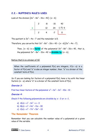Unit2.polynomials.algebraicfractions | PDF | Physics | Science