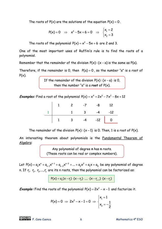 Unit2.polynomials.algebraicfractions | PDF | Physics | Science