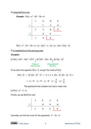 Unit2.polynomials.algebraicfractions | PDF | Physics | Science