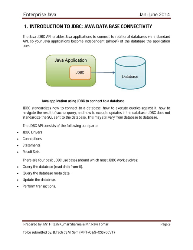 Introduction to JDBC and JDBC Drivers | PDF | Databases | Computer Software and Applications