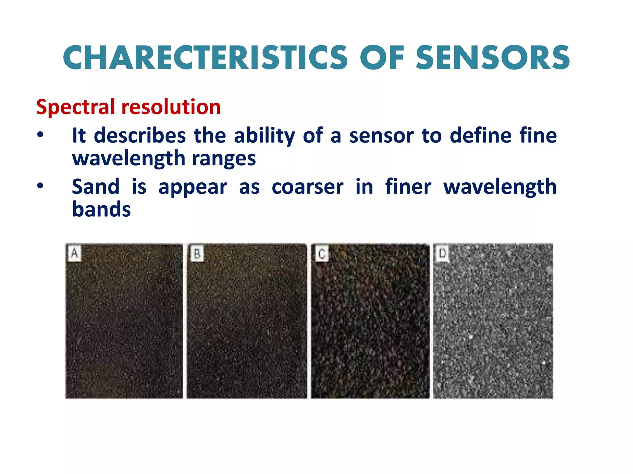 Remote Sensing Platforms and Sensors | PPTX