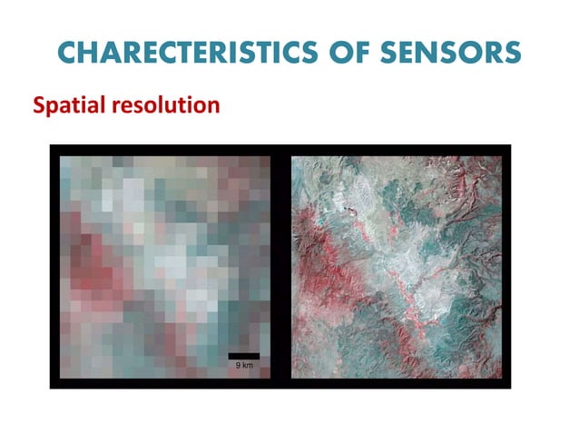 Remote Sensing Platforms and Sensors | PPTX