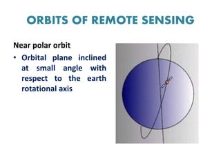 Remote Sensing Platforms and Sensors | PPTX