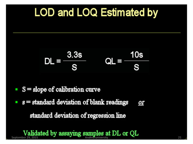 Quality control & Assurance in Analytical Chemistry | PPTX