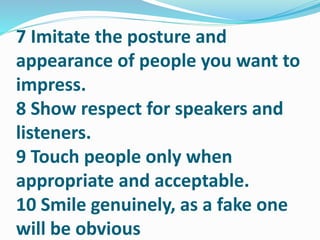 speaking listening and non verbal communication | PPTX