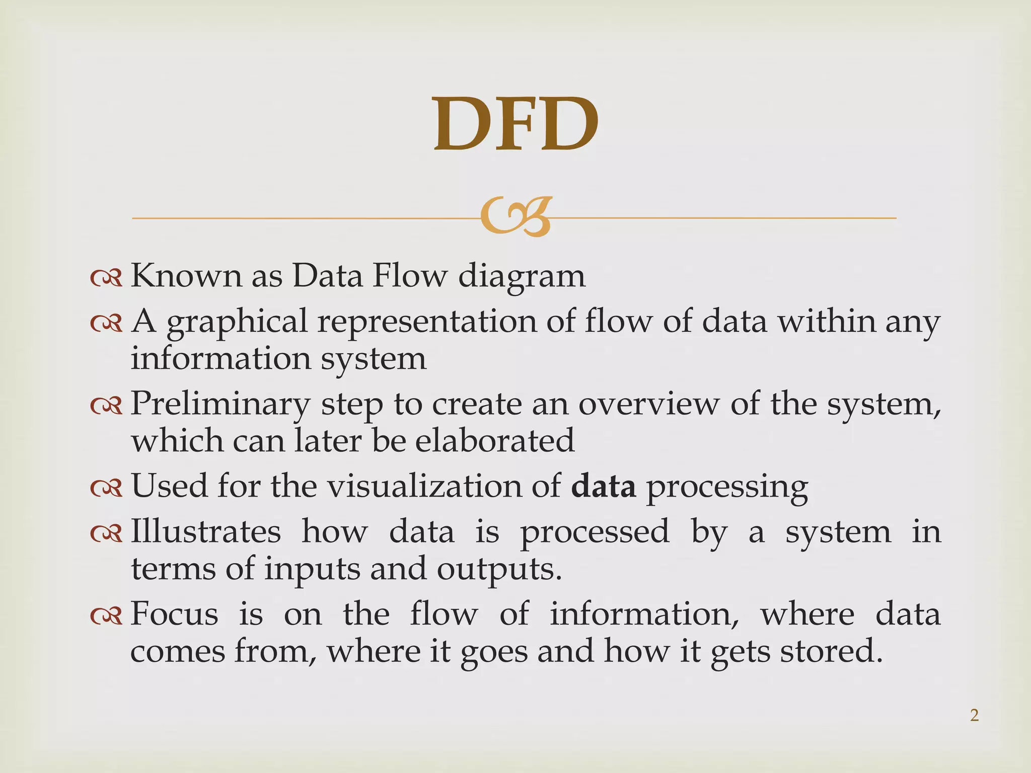 Software Engineering- ERD DFD Decision Tree and Table | PPTX ...