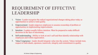 TQM PRINCIPLES | PPTX