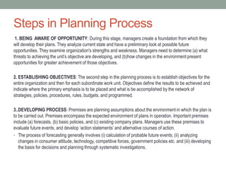planning process and decesion making techniques | PPTX