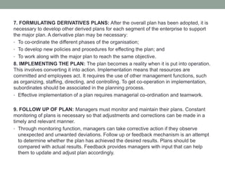planning process and decesion making techniques | PPTX