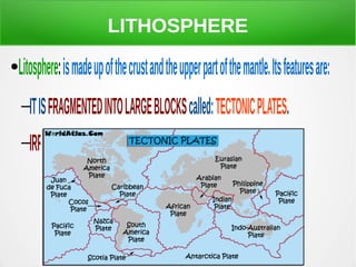 Unit 2. earth's physical characteristics | ODP