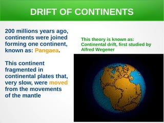 Unit 2. earth's physical characteristics | ODP