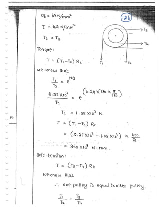 ME6503 - DESIGN OF MACHINE ELEMENTS UNIT - II NOTES | PDF