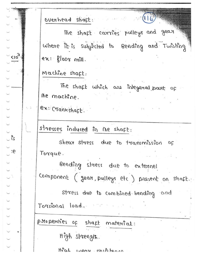 ME6503 - DESIGN OF MACHINE ELEMENTS UNIT - II NOTES | PDF