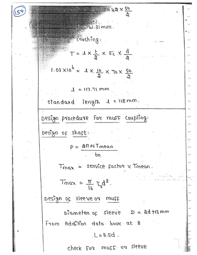 ME6503 - DESIGN OF MACHINE ELEMENTS UNIT - II NOTES | PDF