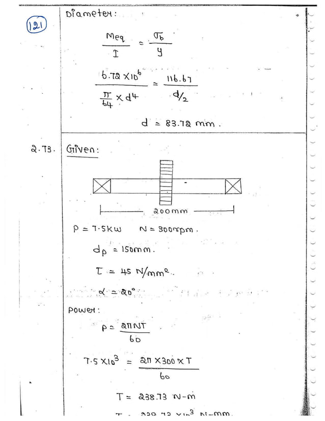 ME6503 - DESIGN OF MACHINE ELEMENTS UNIT - II NOTES | PDF