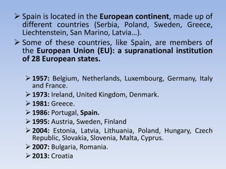 Unit 2. European continent | PPTX