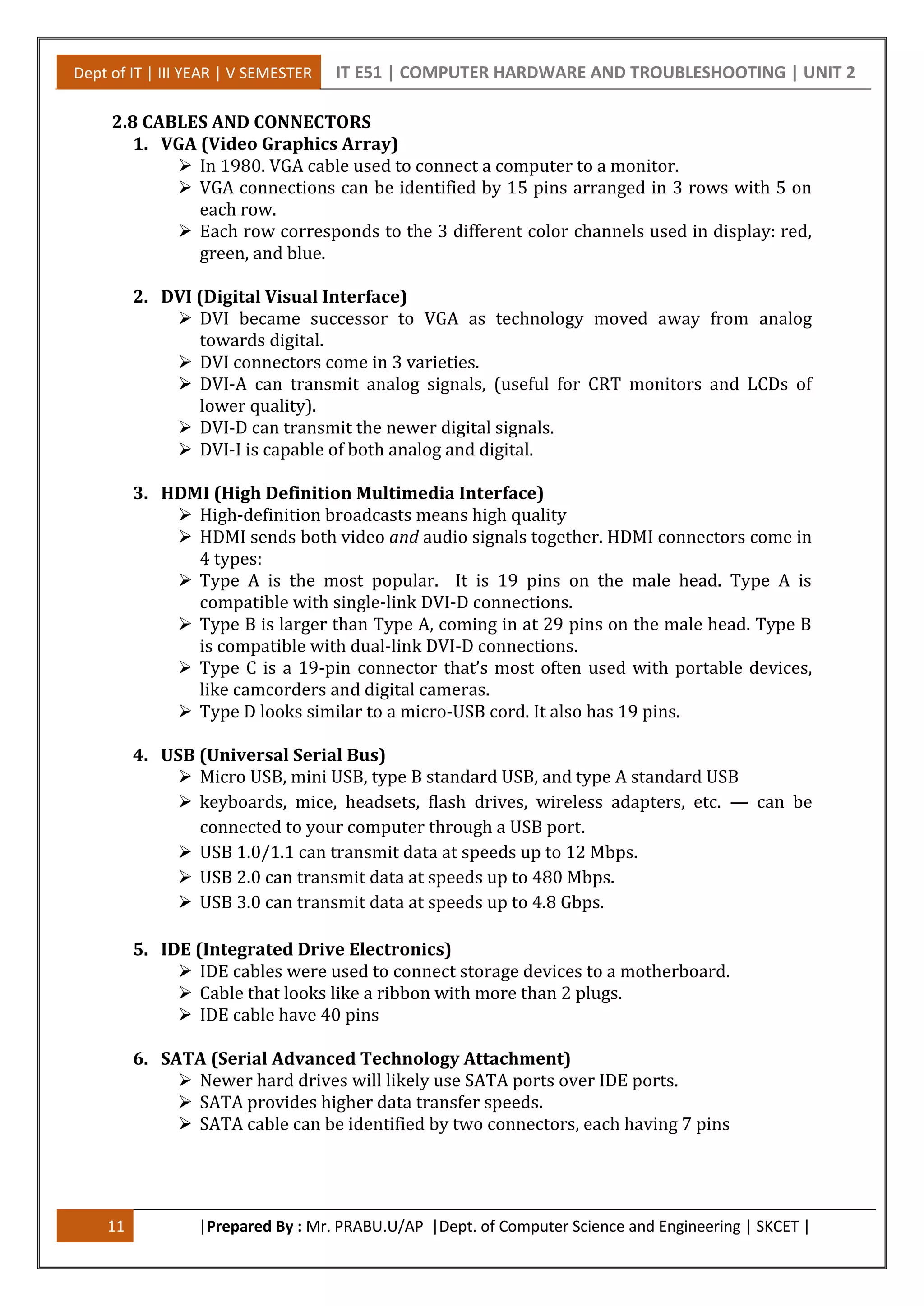 Bus Standards and Networking | PDF