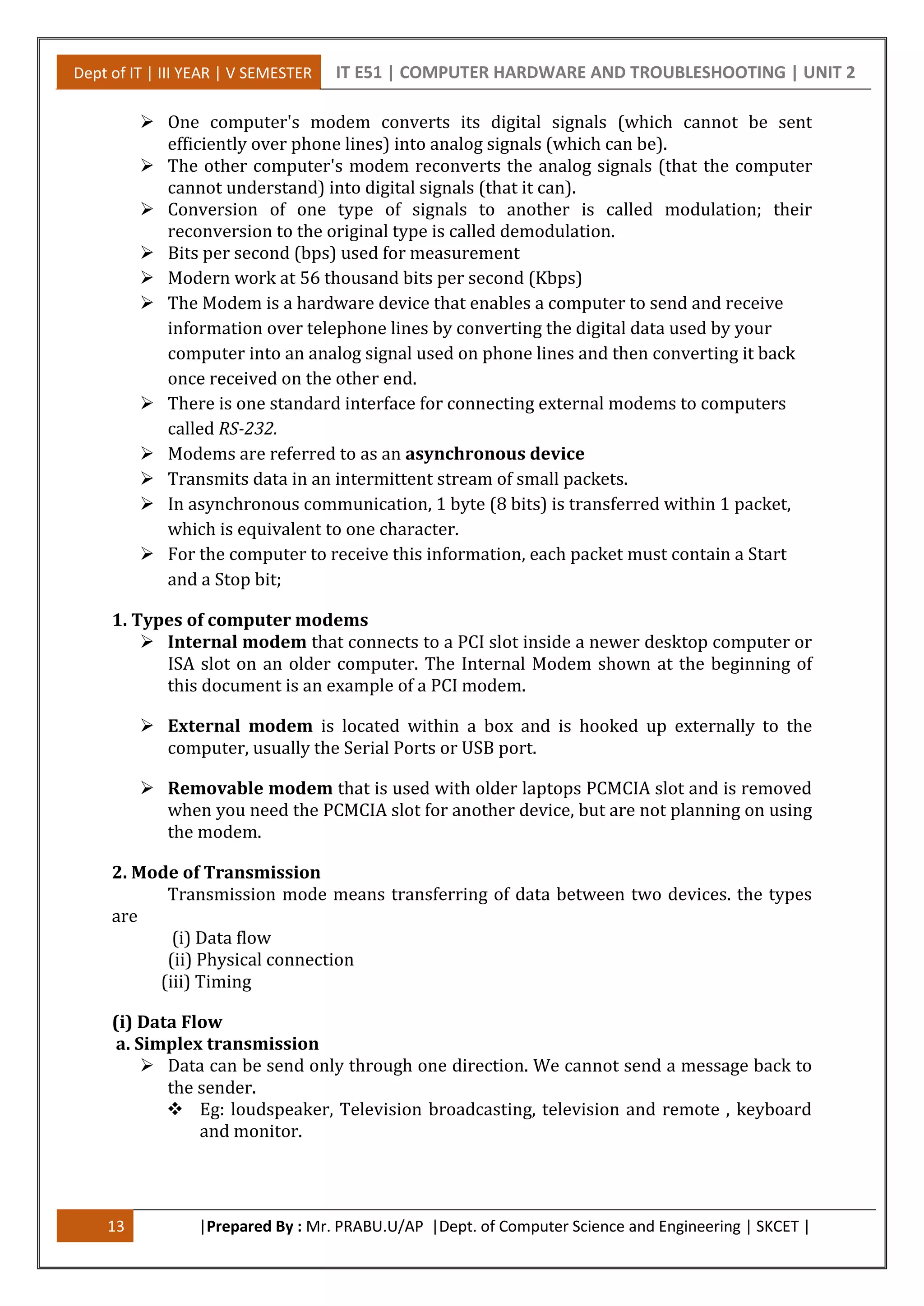 Bus Standards and Networking | PDF