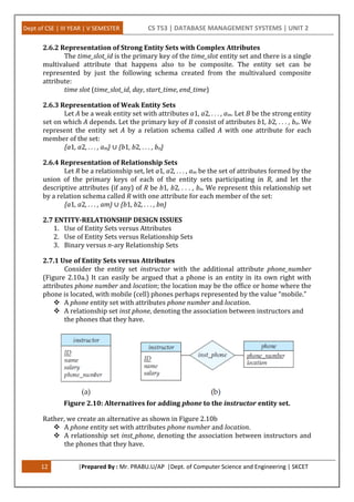 Database Design and the ER Model, Indexing and Hashing | PDF