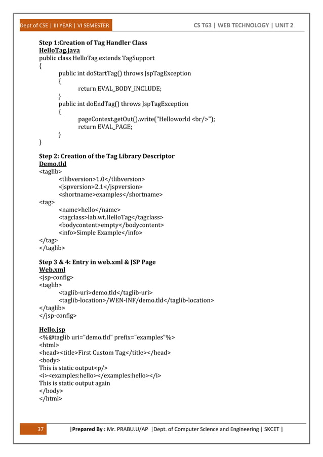 SERVER SIDE PROGRAMMING | PDF