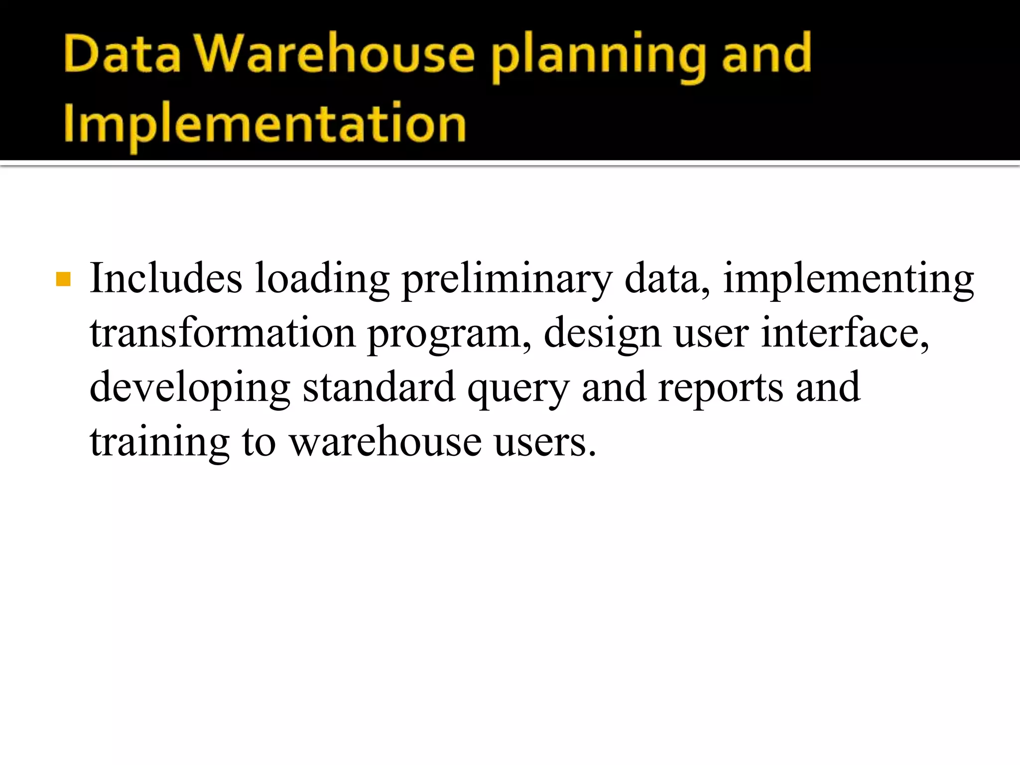 Warehouse Planning and Implementation | PPTX