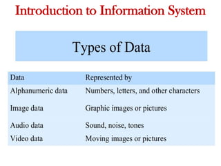 Information System & Business applications | PPT