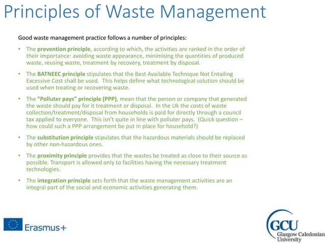 Unit 2.3 - Waste prevention | PPTX | Environmental Services Industry ...