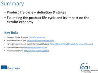 Unit 2.4 - Extended Product Life Cycle | PPTX