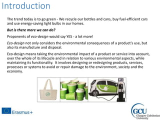 Unit 2.5 Eco-design | PPTX