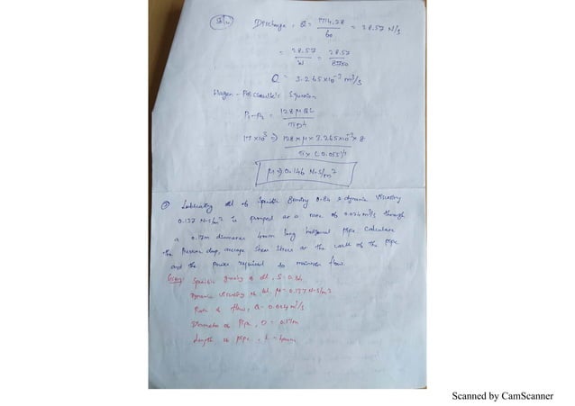 Unit 2 FLOW THROUGH CIRCULAR CONDUITS | PDF