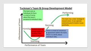 The Four Stages of team Development | PPTX