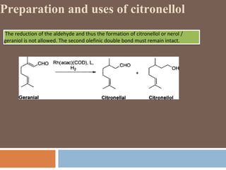 Unit 2- Artificial perfumes and flavours | PPT