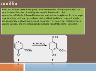 Unit 2- Artificial perfumes and flavours | PPT