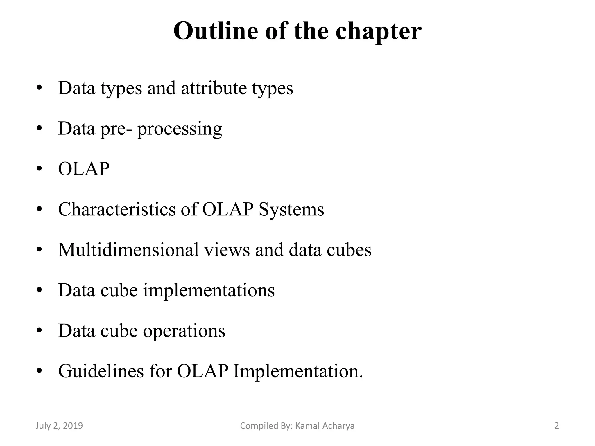 Data Preprocessing | PPTX