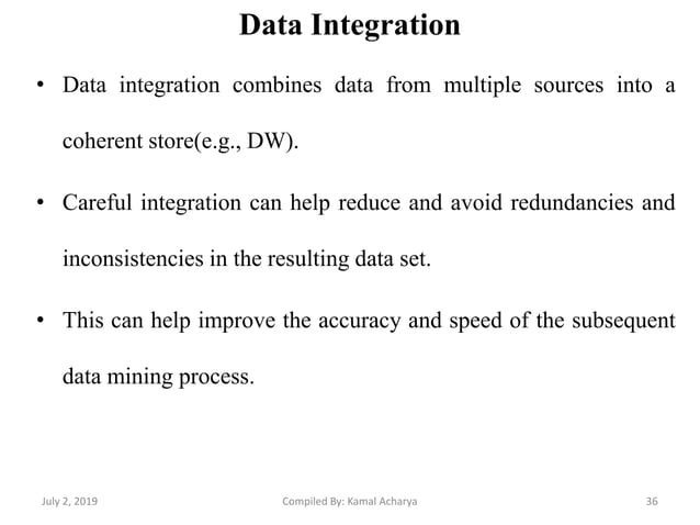 Data Preprocessing | PPTX