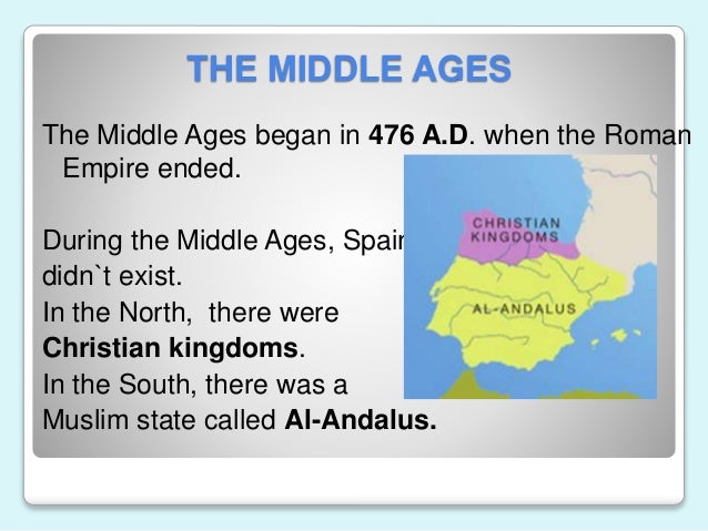 Unit 2. spain in the middle ages
