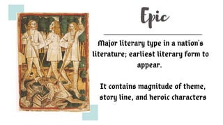 Early European Literature | PPTX