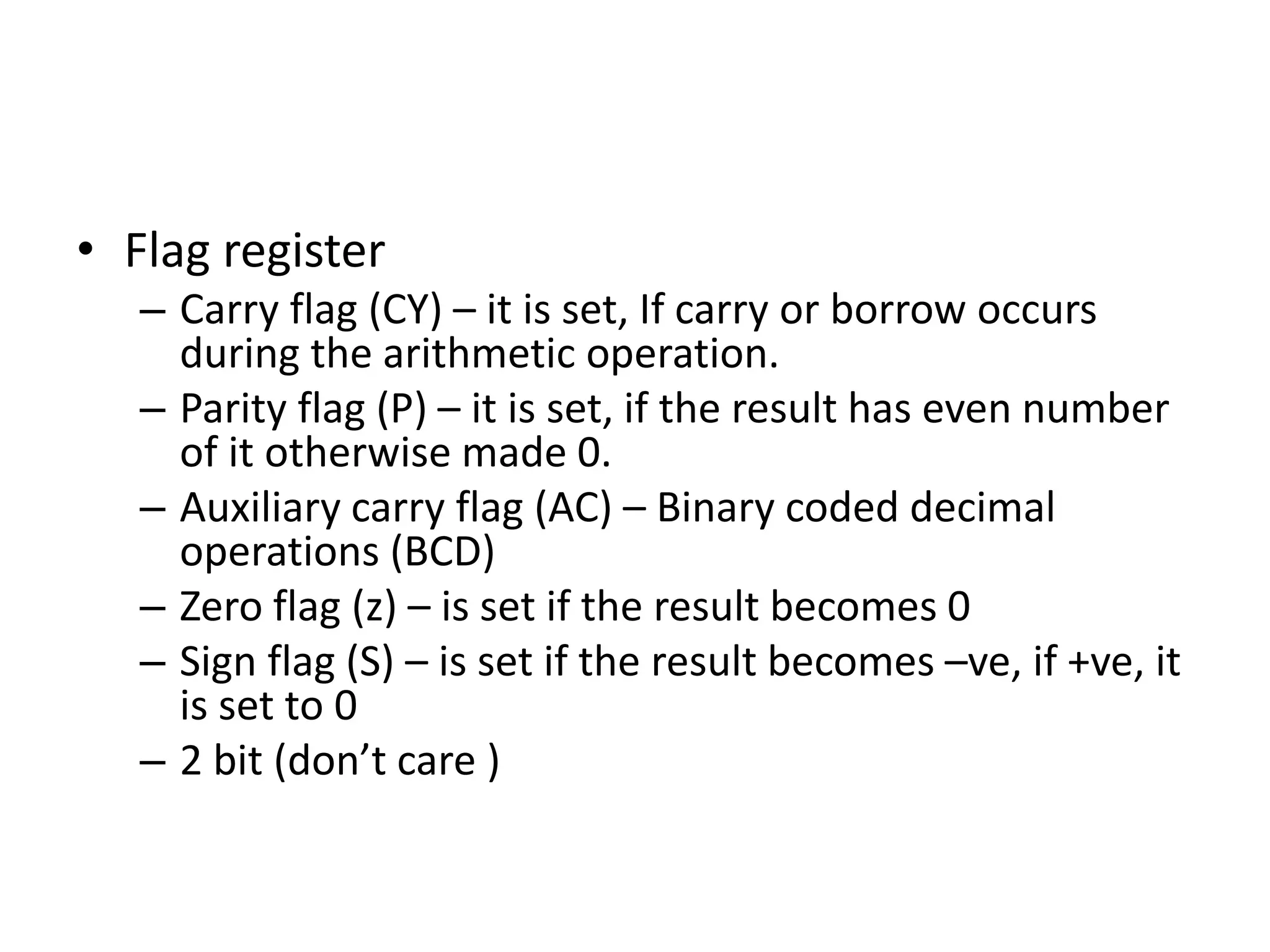 UNIT II –8085 MICROPROCESSOR AND 8051 MICROCONTROLLER---ME6702 ...