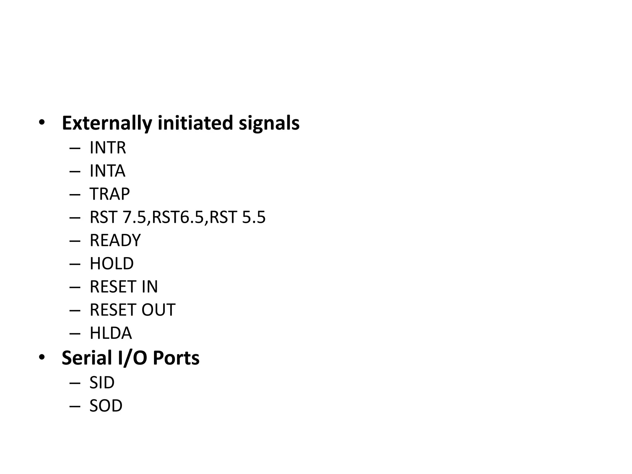 UNIT II –8085 MICROPROCESSOR AND 8051 MICROCONTROLLER---ME6702 ...
