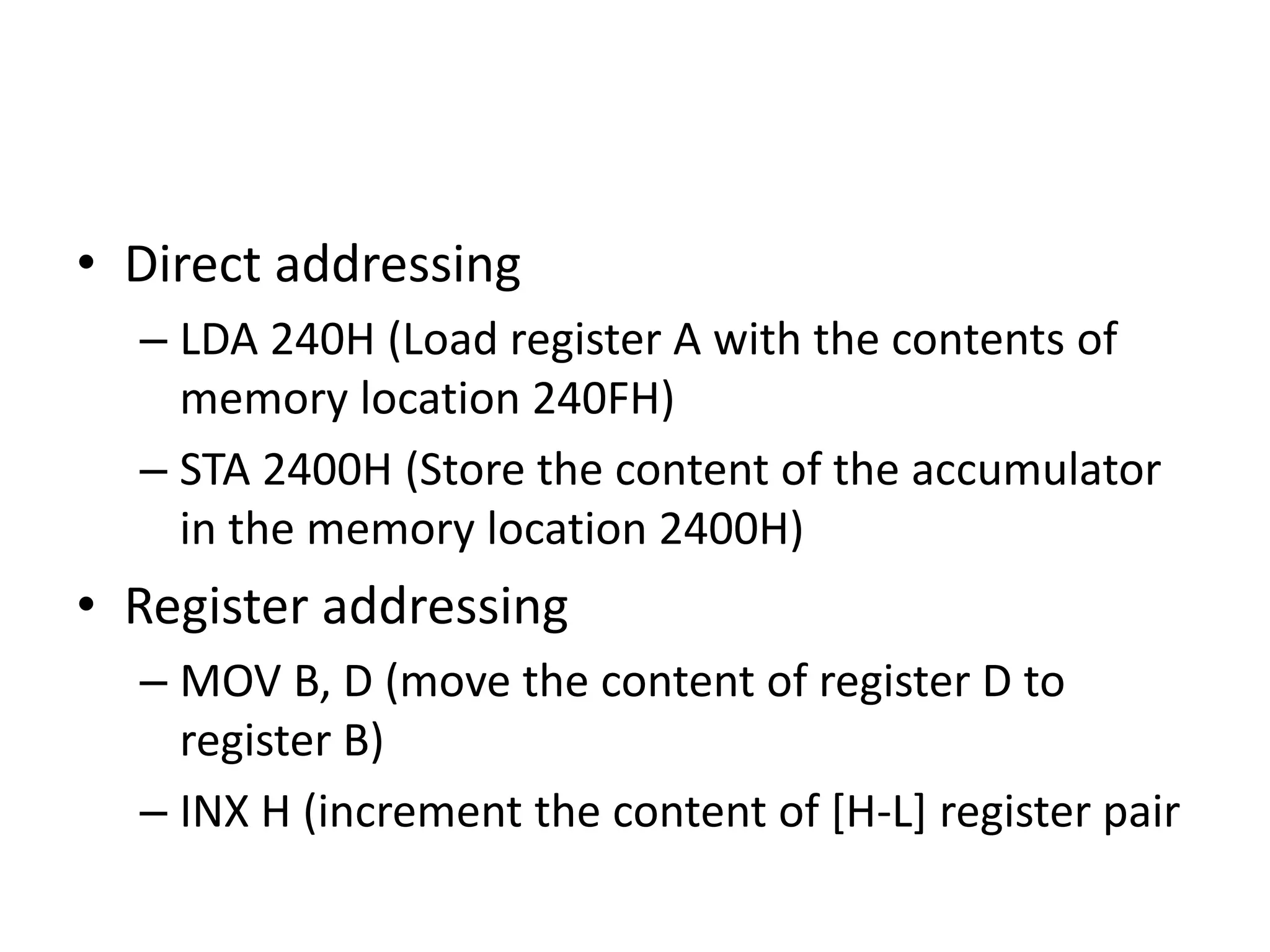 UNIT II –8085 MICROPROCESSOR AND 8051 MICROCONTROLLER---ME6702 ...
