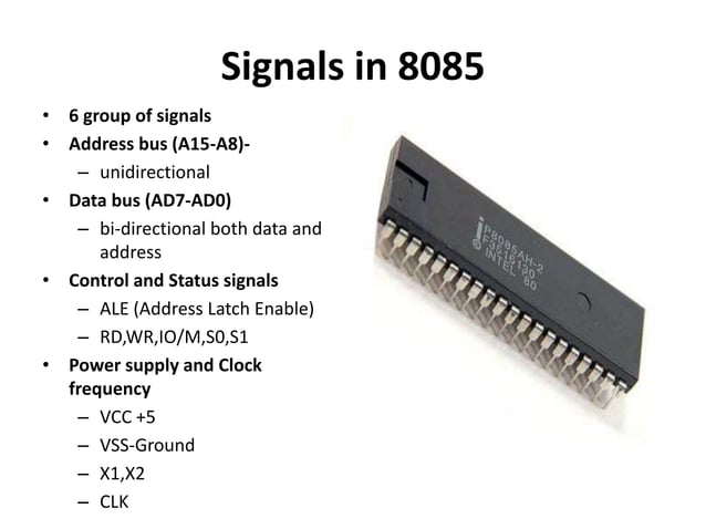 UNIT II –8085 MICROPROCESSOR AND 8051 MICROCONTROLLER---ME6702– MECHATRONICS | PPTX | Data ...