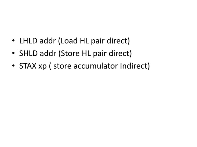 UNIT II –8085 MICROPROCESSOR AND 8051 MICROCONTROLLER---ME6702 ...