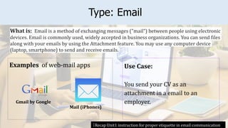 Unit2 1 typesof-digitaltools | PPT